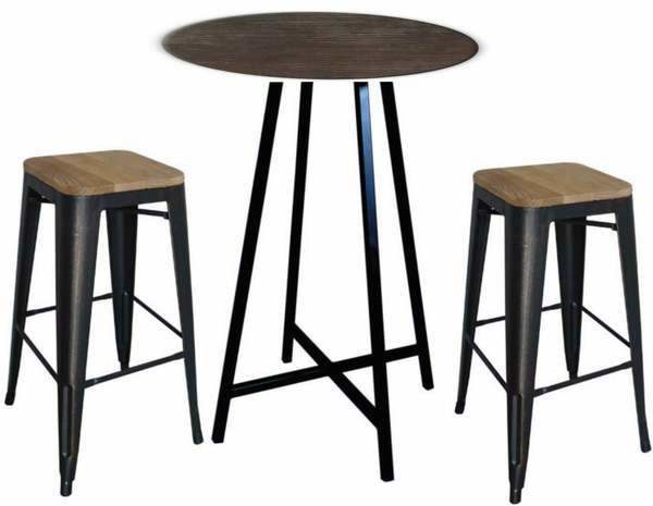 ΤΡΑΠΕΖΙ ΜΕΤΑΛΛΙΚΟ ΨΗΛΟ BAR STANT4