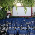 ΜΕΤΑΛΛΙΚΗ ΠΟΛΥΘΡΟΝΑ ΣΚΗΝΟΘΕΤΗ ΣΙΝΕΜΑ CINEMA