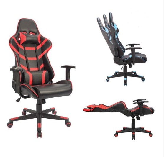 GF9050 ΠΟΛΥΘΡΟΝΑ ΚΑΡΕΚΛΑ ΓΡΑΦΕΙΟΥ GAMING ΚΟΚΚΙΝΗ