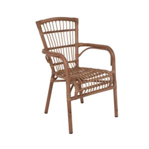 ΠΟΛΥΘΡΟΝΑ ΚΑΡΕΚΛΑ ΑΛΟΥΜΙΝΙΟΥ BAMBOO LOOK Ν7 ΦΥΣΙΚΟ ΕΞ