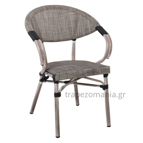 ΠΟΛΥΘΡΟΝΑ ΚΑΡΕΚΛΑ ΑΛΟΥΜΙΝΙΟΥ BAMBOO LOOK 5z GRAY