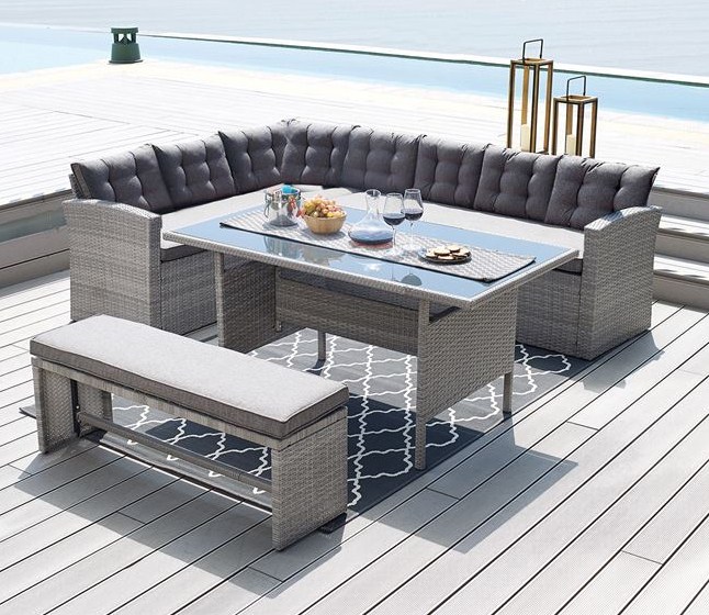 ΣΑΛΟΝΙ ΚΑΘΙΣΤΙΚΟ ΕΞΩΤΕΡΙΚΟΥ ΧΩΡΟΥ WICKER RATTAN DALLAS