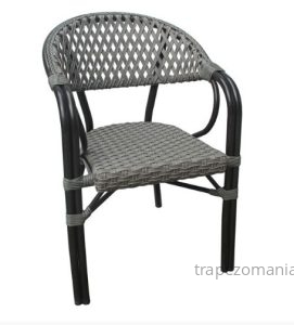 ΠΟΛΥΘΡΟΝΑ ΑΛΟΥΜΙΝΙΟΥ BAMBOO LOOK ΓΚΡΙ WICKER
