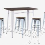 ΣΤΑΝΤ ΜΠΑΡ ΣΕΤ STANT BAR ΤΡΑΠΕΖΙ ΜΕ 2 ΣΚΑΜΠΩ