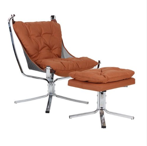 ΠΟΛΥΘΡΟΝΑ RELAX DESIGN ΧΡΩΜΙΟΥ ΜΕ ΥΠΟΠΟΔΙΟ